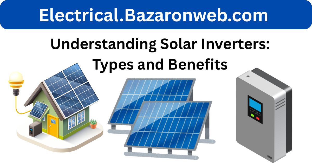 Understanding Solar Inverters: Types and Benefits | Electrical Bazaar ...