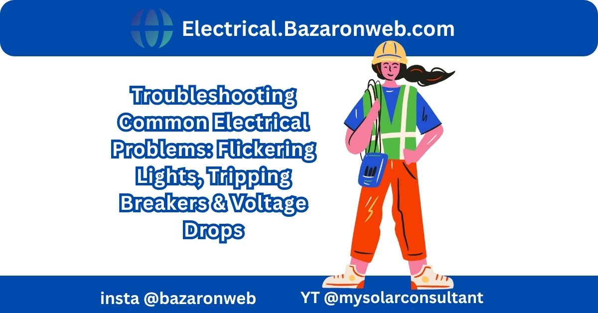 Troubleshooting Common Electrical Problems: Flickering Lights, Tripping ...