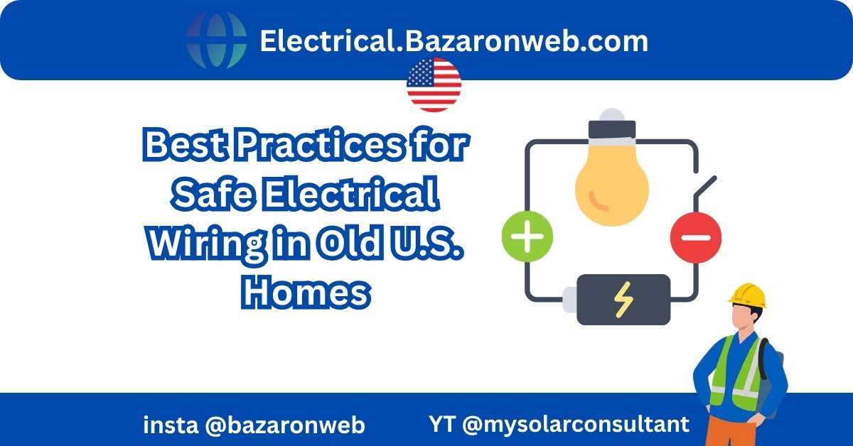 Best Practices for Safe Electrical Wiring in Old U.S. Homes ...